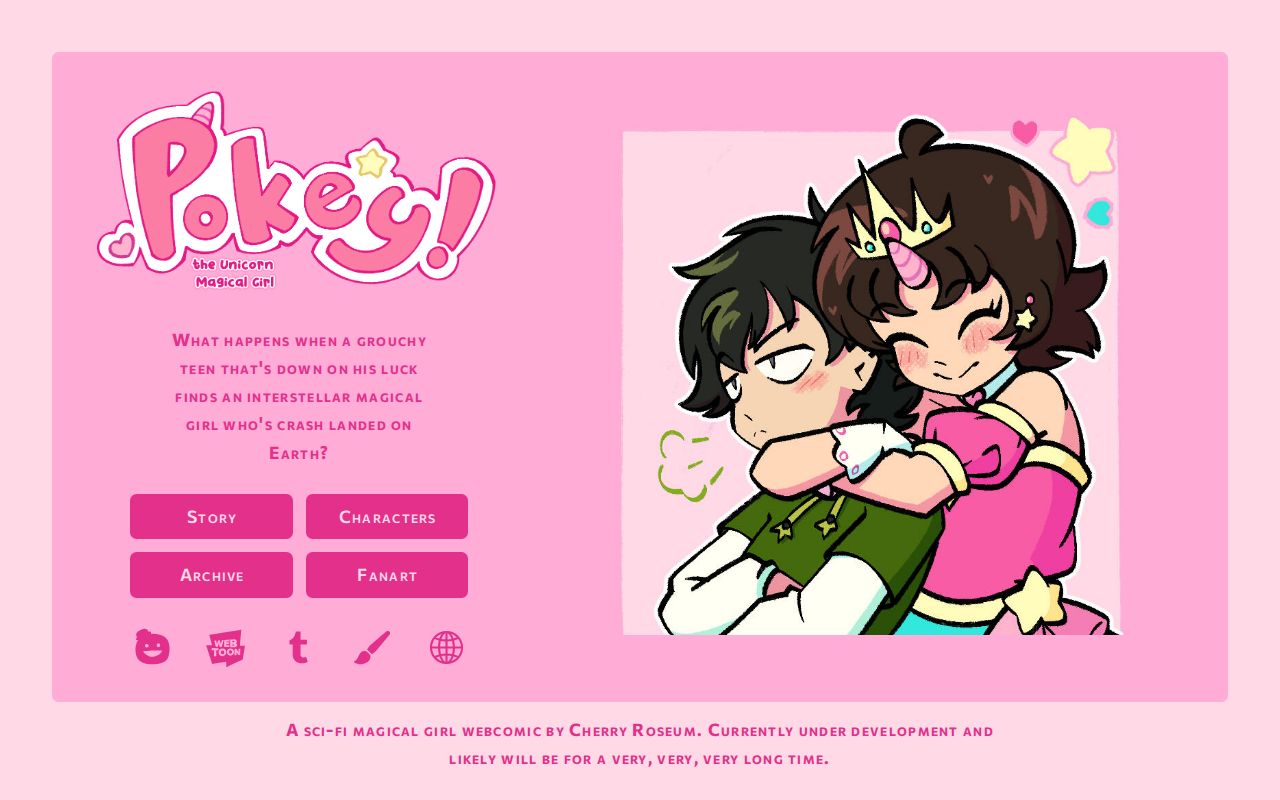 Pokey! the Unicorn Magical Girl